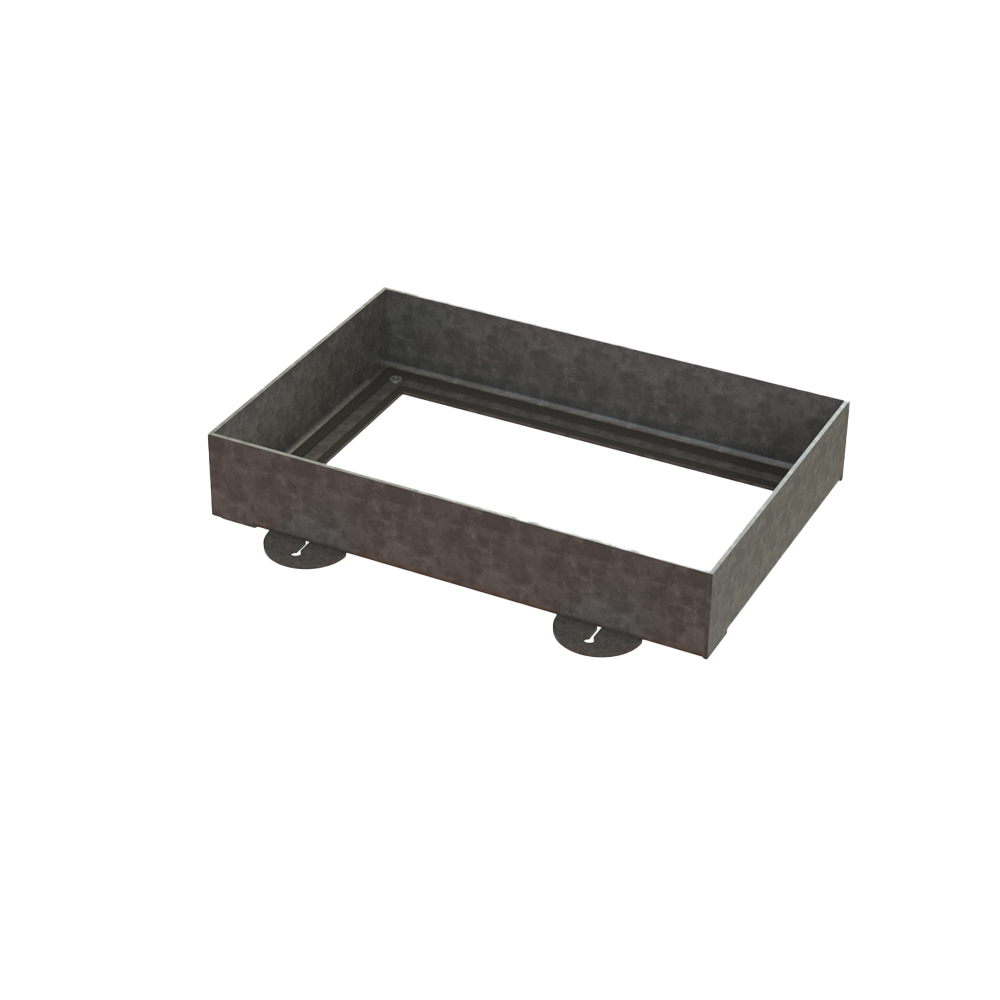 Single Recessed Tray Heavy Duty - R&B UK JT LTD